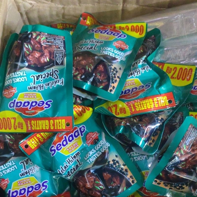 Jual kecap sedaap pouch 2000 kecap manis reffil 2000 | Shopee Indonesia
