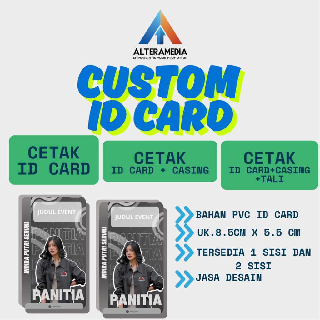 Jual ID CARD / CETAK ID CARD / CETAK ID CARD PVC MURAH / ID CARD PVC ...