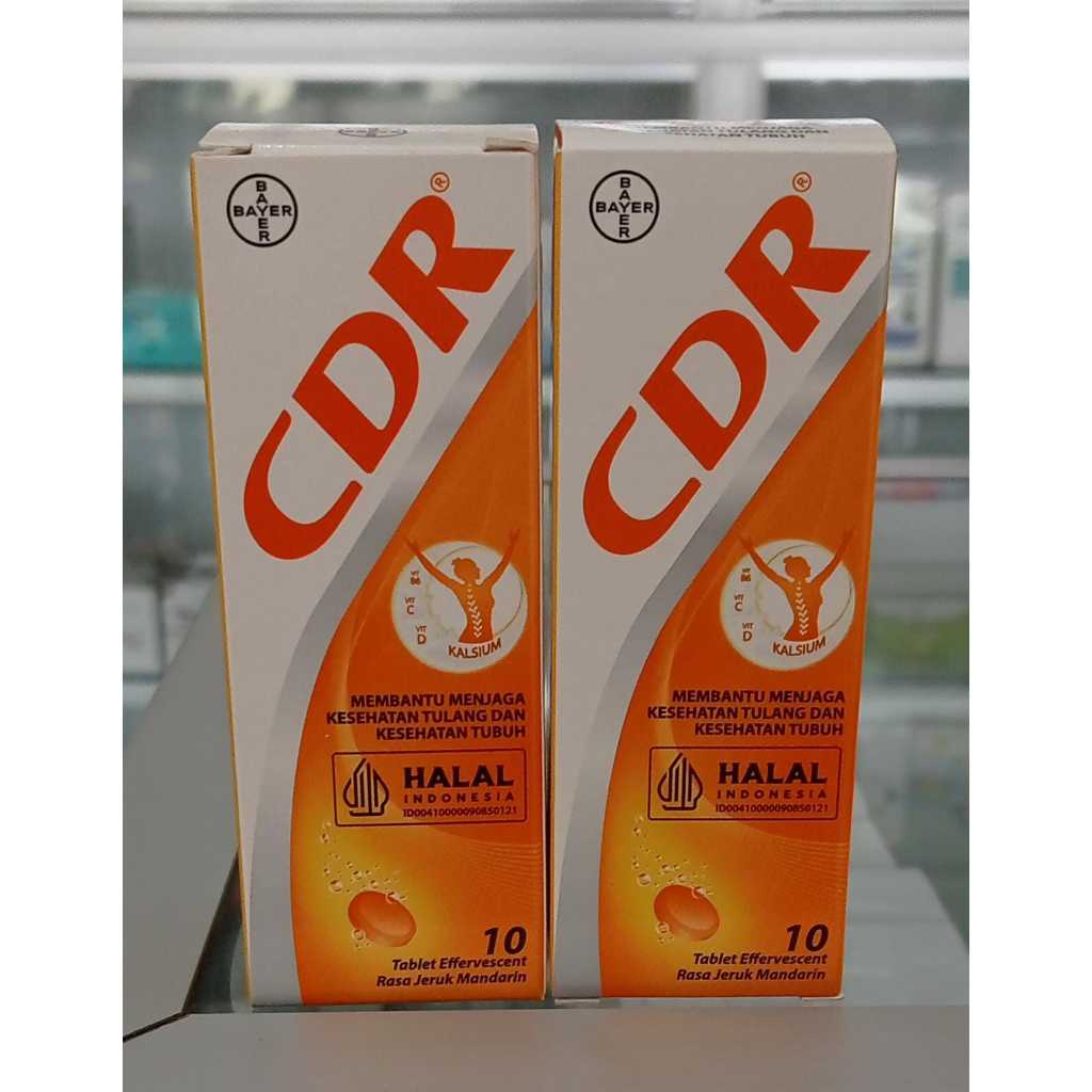 Jual CDR Effervescent 10 Tablet / tube | Shopee Indonesia