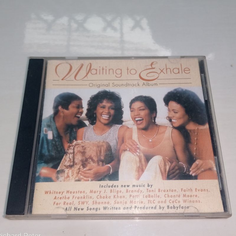 Jual CD OST Waiting to Exhale (Whitney Houston, Toni Braxton, Aretha ...