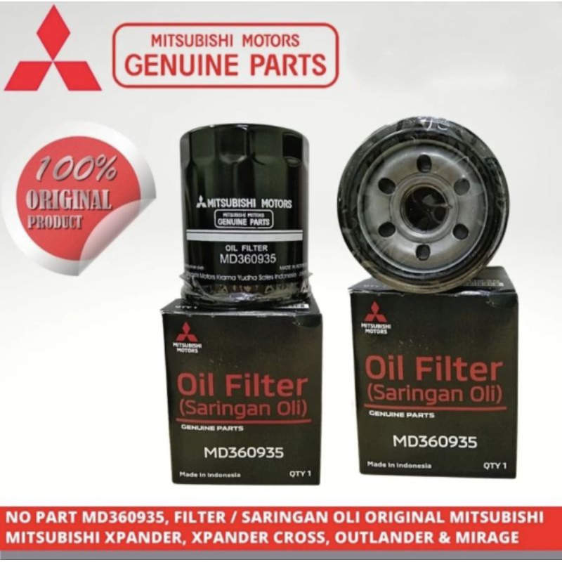 Jual OIL FILTER / SARINGAN OLI Original Mitsubishi Xpander, Xpander ...
