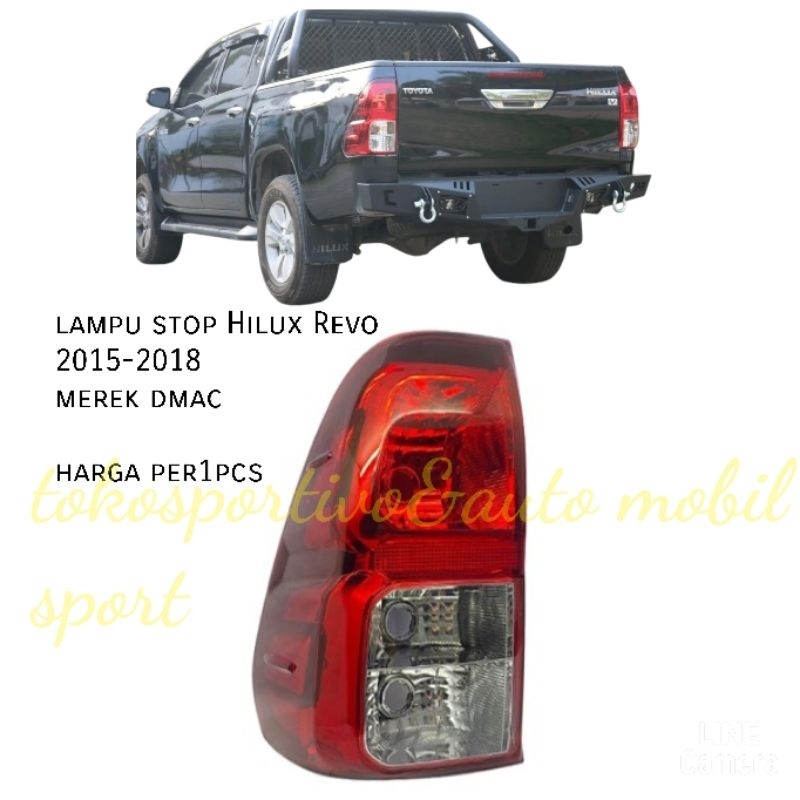 Jual LAMPU STOP ASSY TOYOTA HILUX REVO 2015 2016 2017 2018 STOP LAMP ...