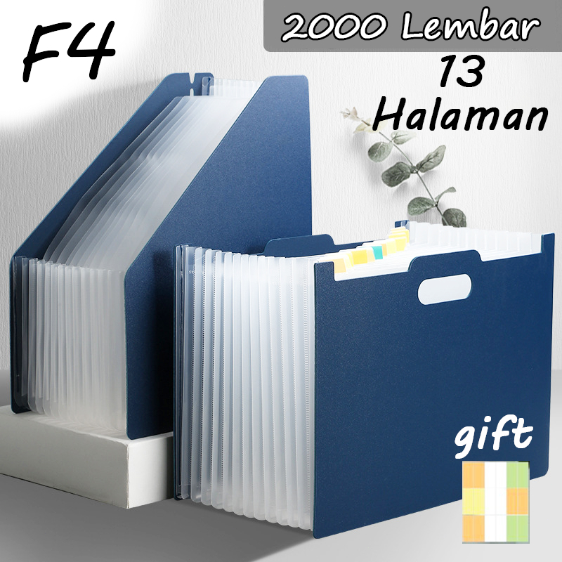 Jual Standing file A4 F4 / File folder document bag / Folder Siswa ...