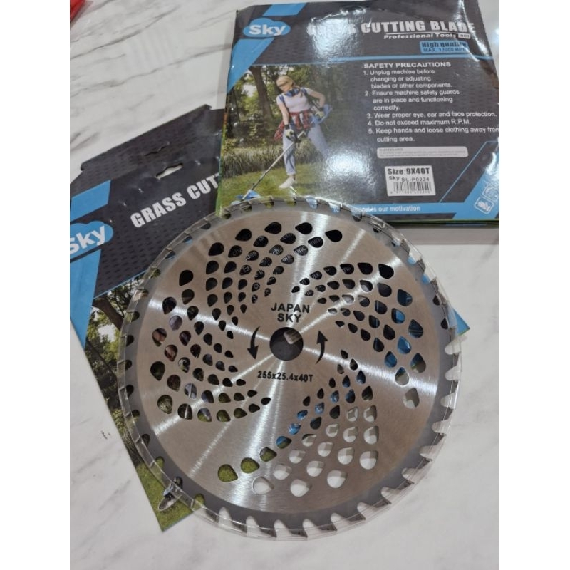 Jual PROMO [Mata Pisau Potong Rumput] Bulat 10" 40T || Persegi Panjang ...