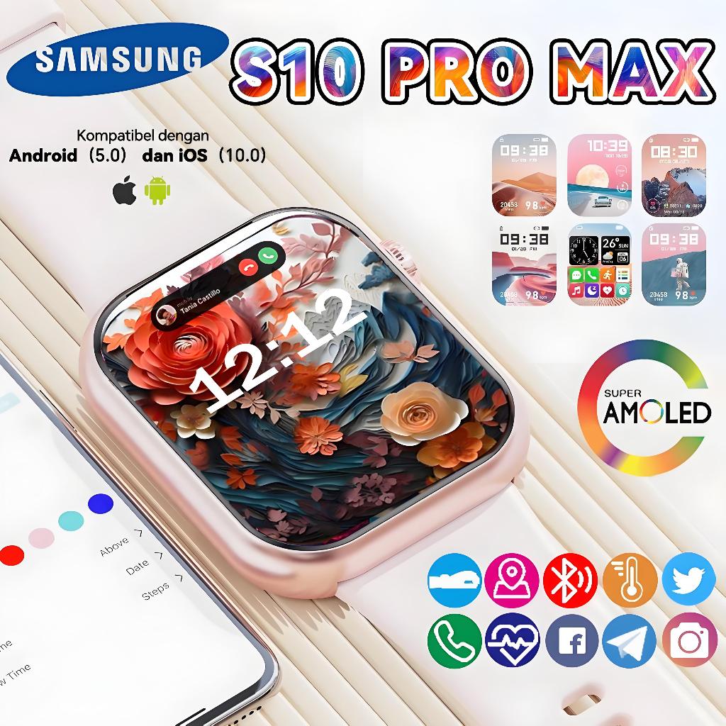 Jual New Product Samsung Smartwatch Series S10 Pro Max Nfc Waterproof ...