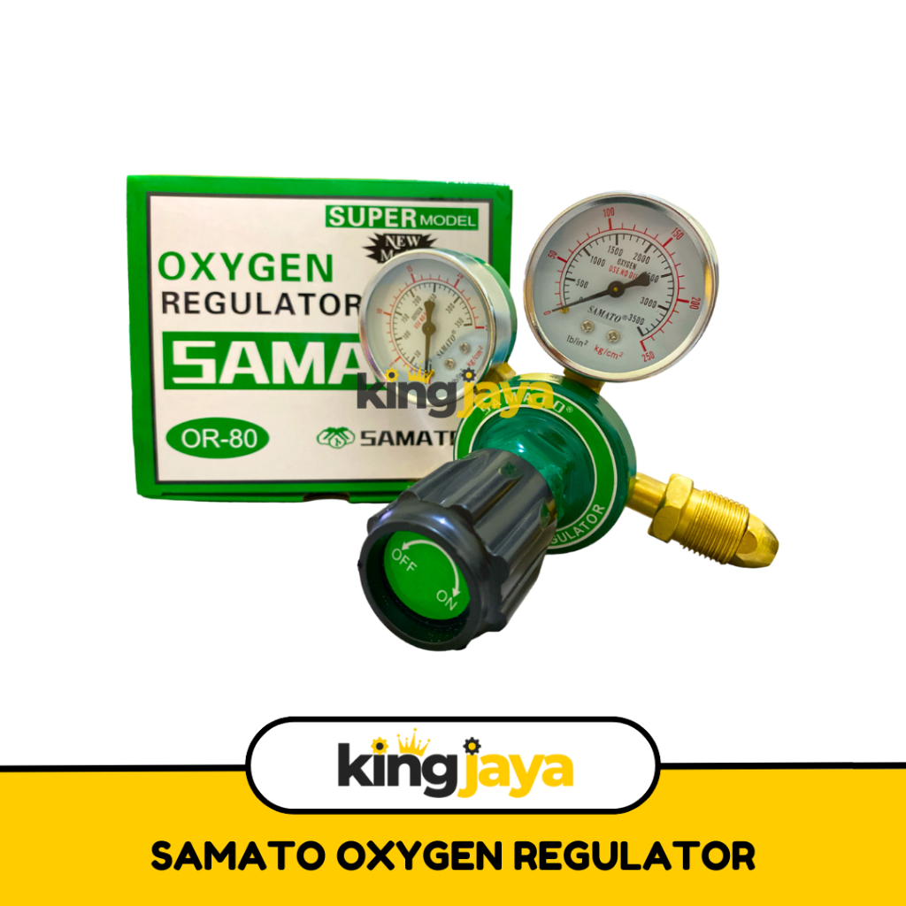 Jual SAMATO Regulator Oxygen / Regulator OXY Las / Welding Regulator Oksigen / Regulator Las ...