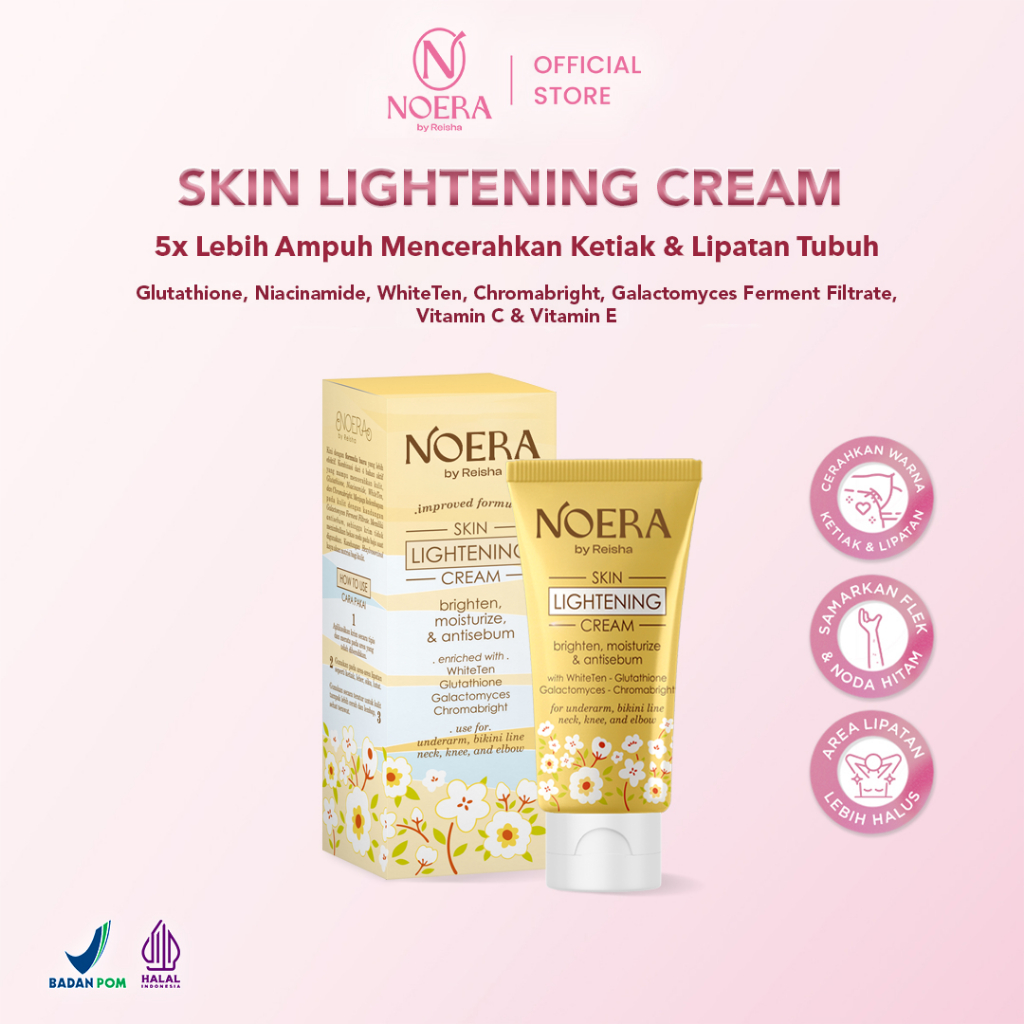 Jual Noera Skin Lightening Cream 30ml | Shopee Indonesia