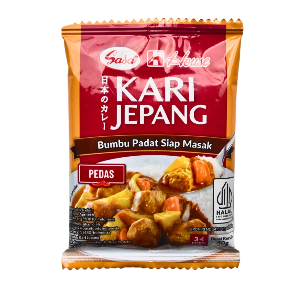 Jual Spicy Curry Powder Sasa / Bumbu Kari Pedas Sasa - 40 Gram | Shopee ...