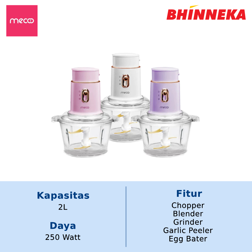 Jual Mecoo Most Aesthetic 5 in 1 Chopper WN103 | Shopee Indonesia