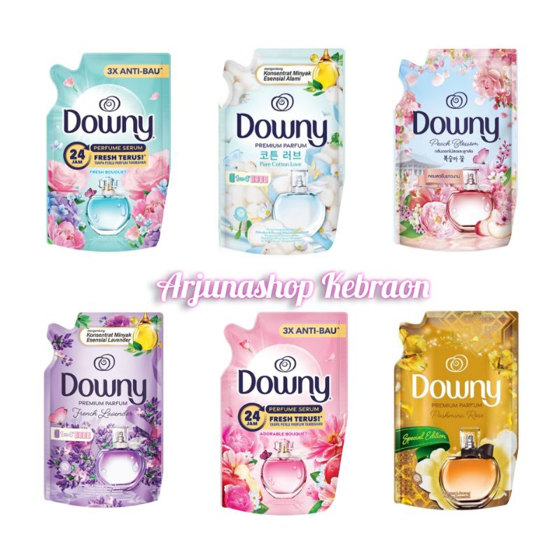 Jual DOWNY PREMIUM Pelembut dan Pewangi Pakaian Refill 550ml | Shopee ...