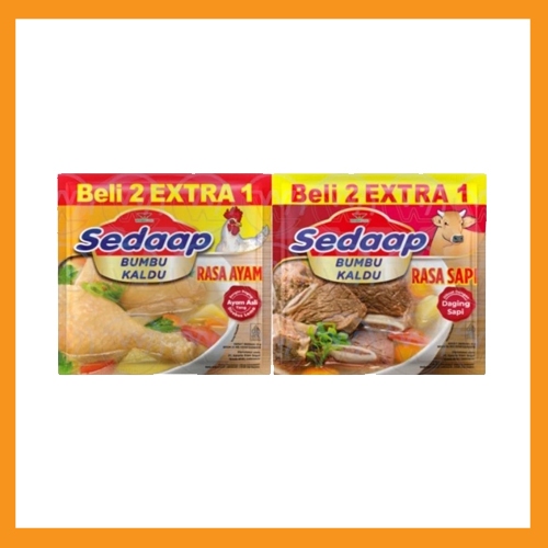 Jual Bumbu Kaldu Sedaap harga/Renceng Penyedap Rasa ayam dan Sapi ...