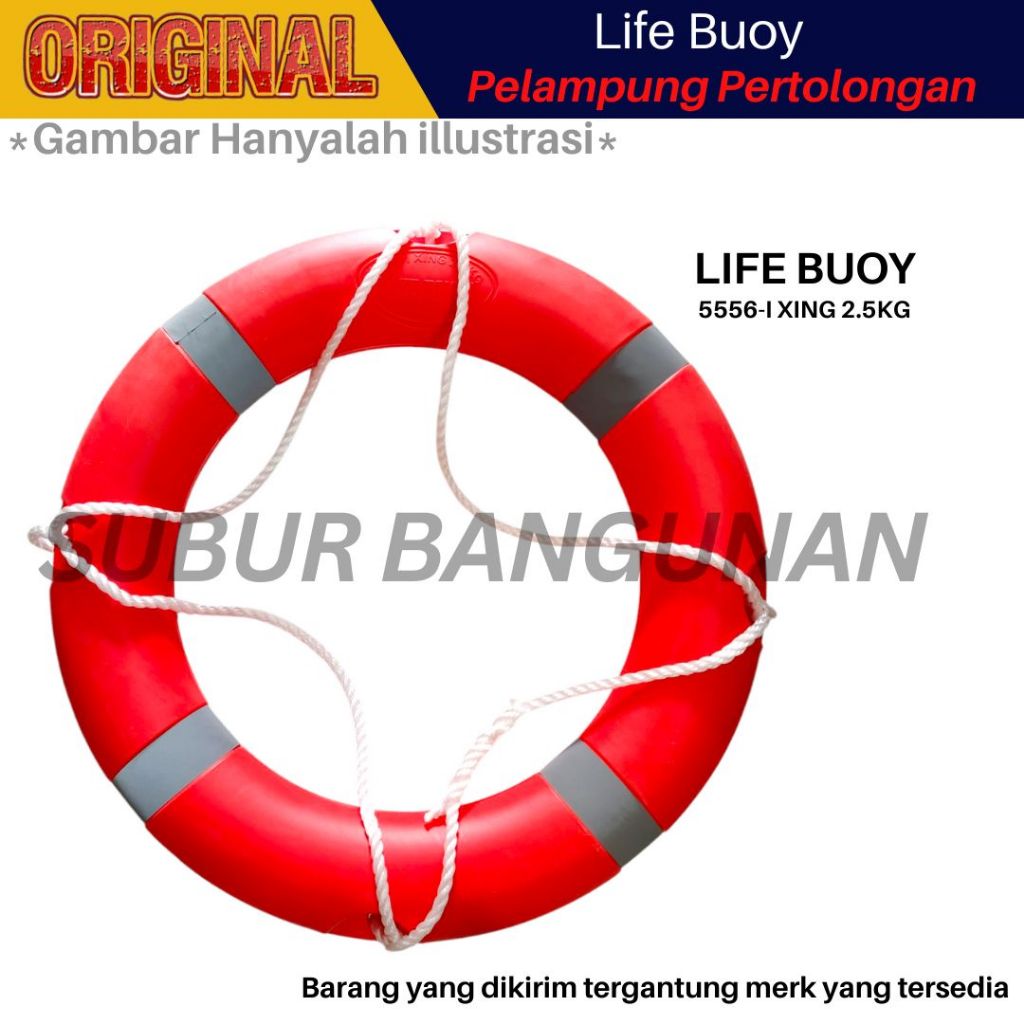 Jual Life Buoy - Ring Buoy / Pelampung Donat / 2.5 Kg | Shopee Indonesia
