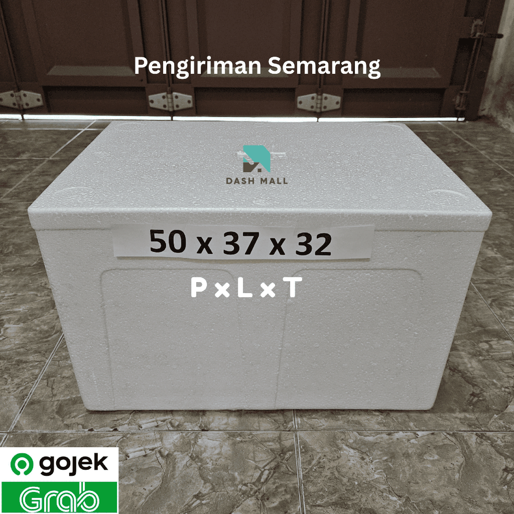 Jual Box Es / Box Sterofoam / Box Gabus / Ice Box Styrofoam 50x37x32cm ...