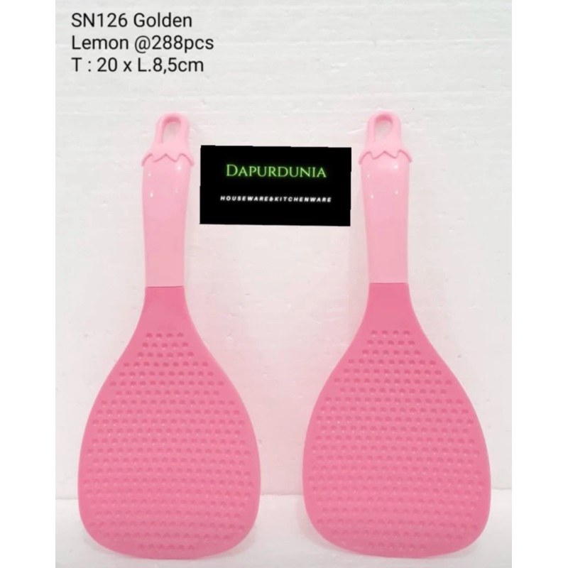 Jual centong nasi plastik golden lemon ( SN126 ) | Shopee Indonesia