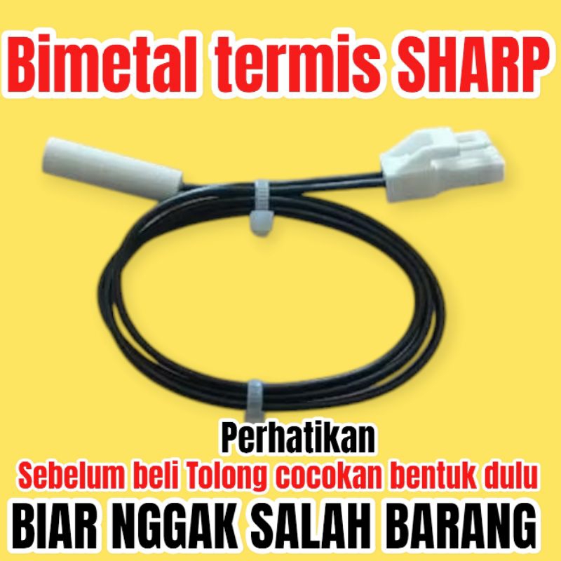 Jual termis/thermisator Thermistor Termis Sensor Suhu Kulkas Sharp 2 ...