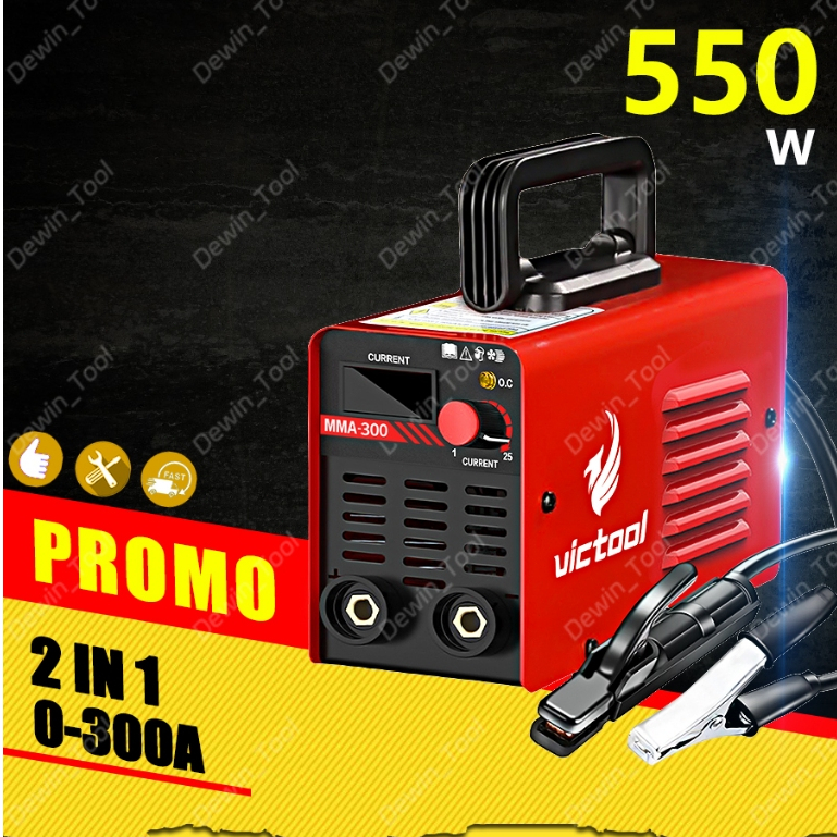 Jual DEWIN mesin las listrik mini 550W alat las listrik mini 220V alat ...