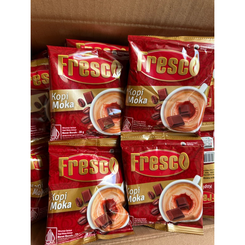Jual Fresco Kopi Moka 1 renteng isi 12 sachet ( Tidak gratis gelas ...