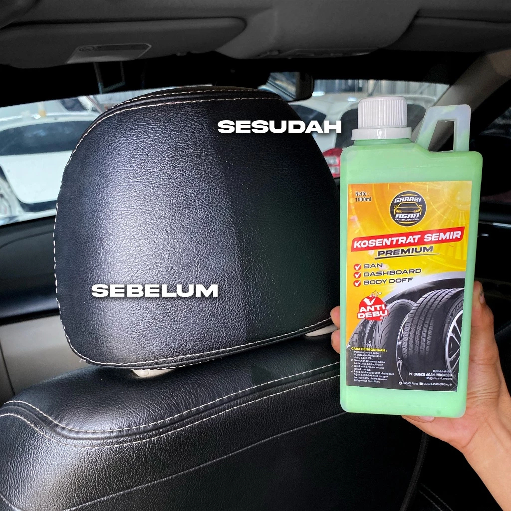 Jual GARASI AGAN Kosentrat Semir Premium 1Liter Semir Ban Anti Debu ...