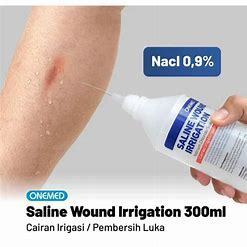 Jual Saline wound irrigation Onemed /cairan irigasi pembersih luka/ NS | Shopee Indonesia