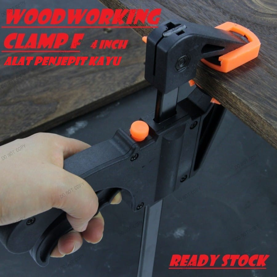 Jual Alat Penjepit Kayu F Clamp Bar Press Kayu Klem Clip DIY Wood ...