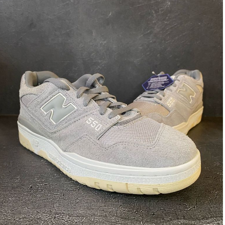 Jual NB 550 SUEDE SL4TE GREY | Shopee Indonesia