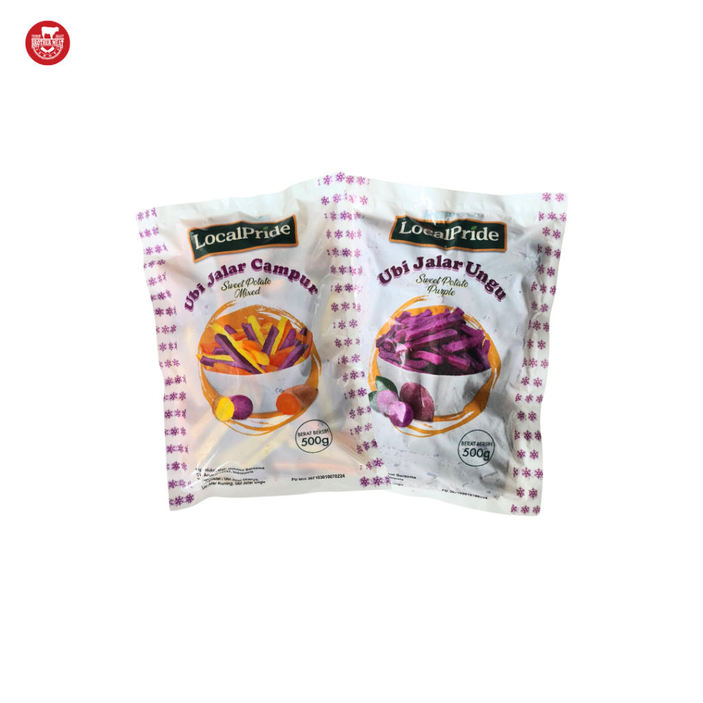 Jual LocalPride Ubi Jalar / Sweet Potato Frozen 500gr - Brothermeatshop ...