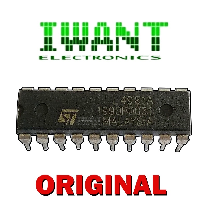 Jual IC L4981A DIP ORIGINAL L 4981 IC L4981 DIP 20P POWER FACTOR ...