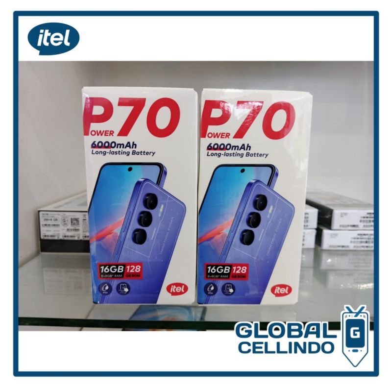 Jual ITEL P70 8+8/128 & 4+4/128 6000MAH GARANSI RESMI ITEL INDONESIA | Shopee Indonesia