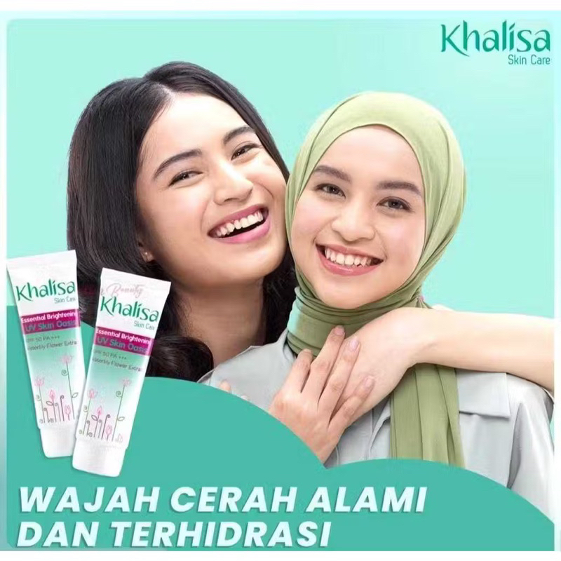 Jual KHALISA sunscreen SPF 50 PA+++ / tone up | Shopee Indonesia