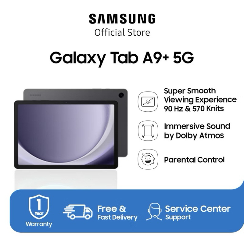 Jual Samsung Galaxy Tab A9+ 8/128GB - Graphite | Shopee Indonesia