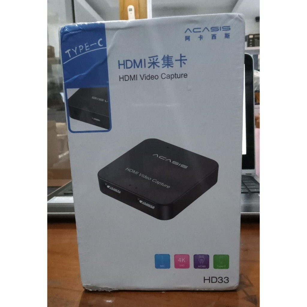 Jual ACASIS 4K HDMI Video Capture Card For Game Streaming/Live | Shopee ...