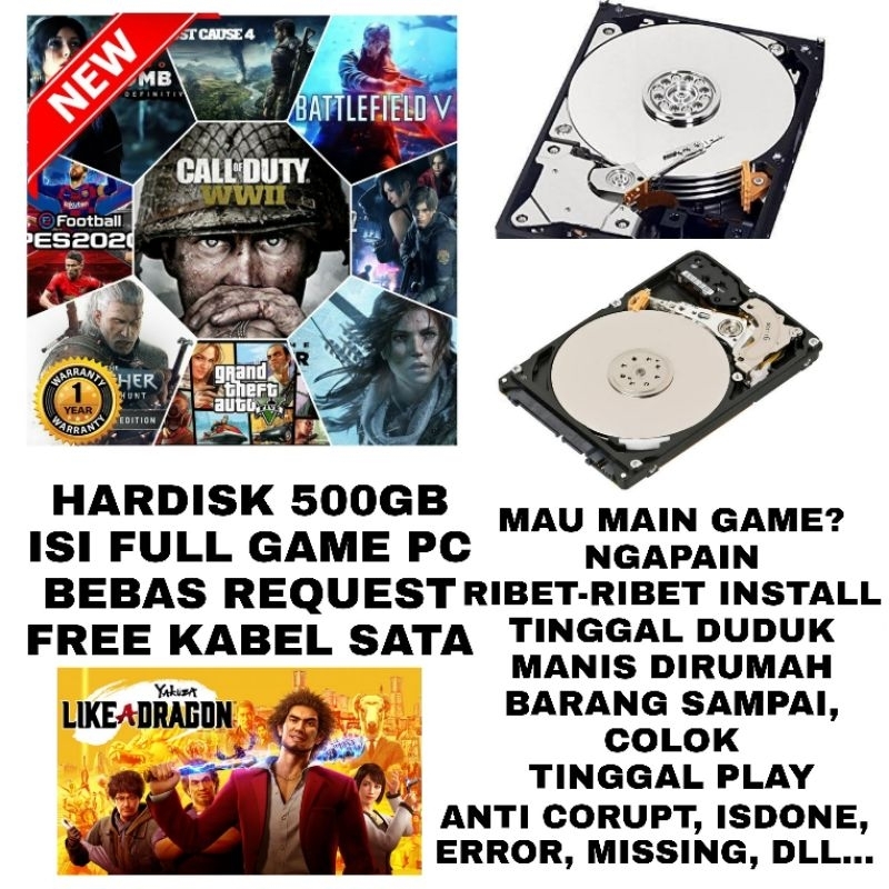 Jual HDD PC 1TB Full Isi PC Game | Hard Disk 3.5" | Hardisk Internal ...
