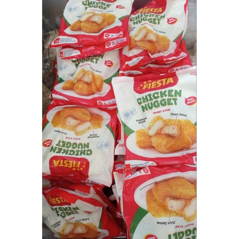 Jual Fiesta Chicken Nugget Original | Nugget Ayam Original Fiesta - 400 ...