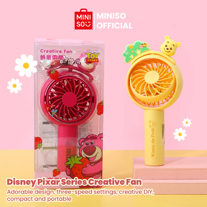Jual Miniso X Disney Collection Mini Fan Kipas Portable Kipas Mini ...
