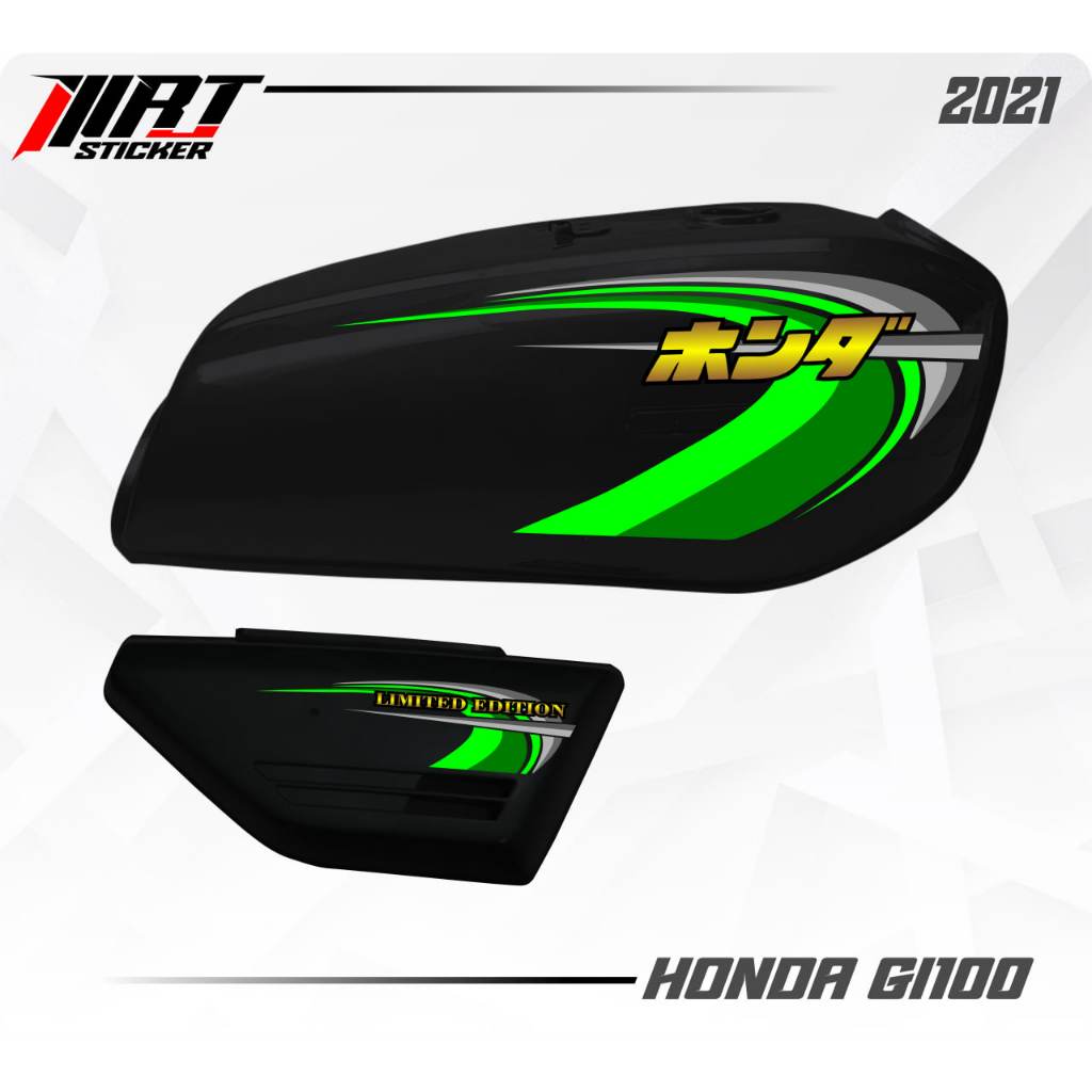 Jual Striping GL 100 - Stiker Transparan GL100 Keren Vol 2 (Sudah ...