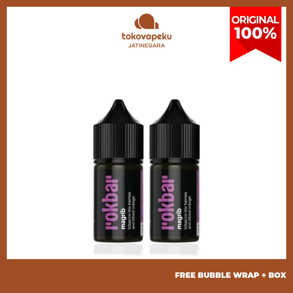 Jual ROKBAR MAGRIB ROKBAR SALTNIC 30ML ORI by ROKBAR | Shopee Indonesia