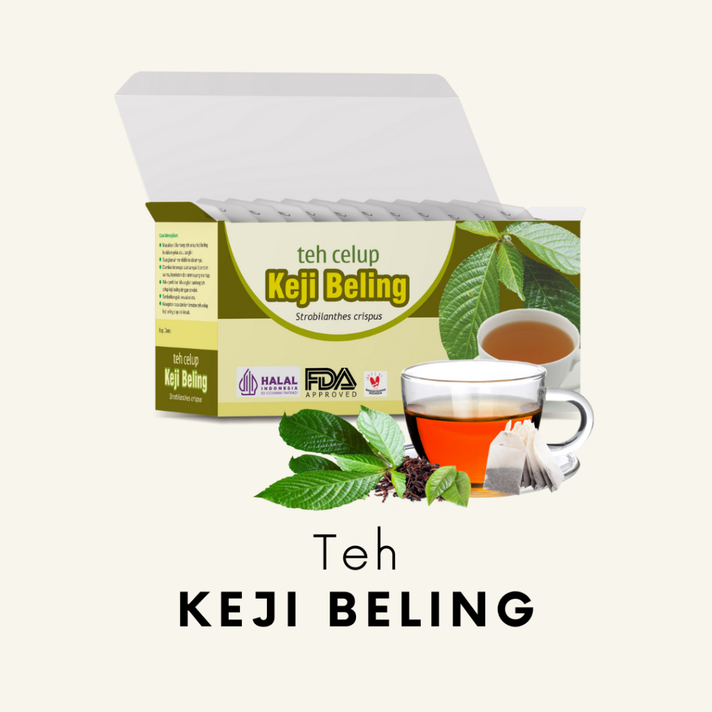 Jual Teh Keji Beling Tazakka Isi 20 Tea Bag Membantu Menyehatkan ...