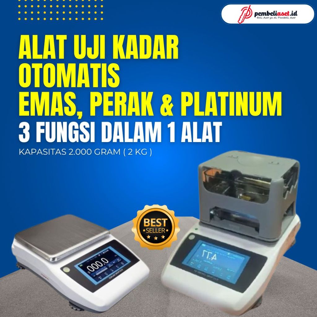 Jual Timbangan Emas, Perak & Platinum Digital Kapasitas 2 Kg Bergaransi ...