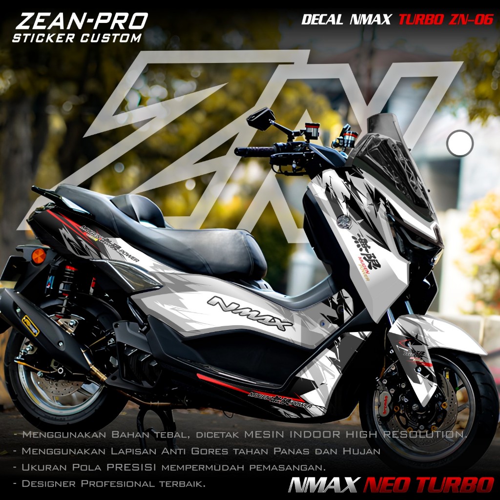 Jual (PROMO COD) TERBARU Decal Sticker Yamaha Nmax TURBO NEO 2024 2025 ...