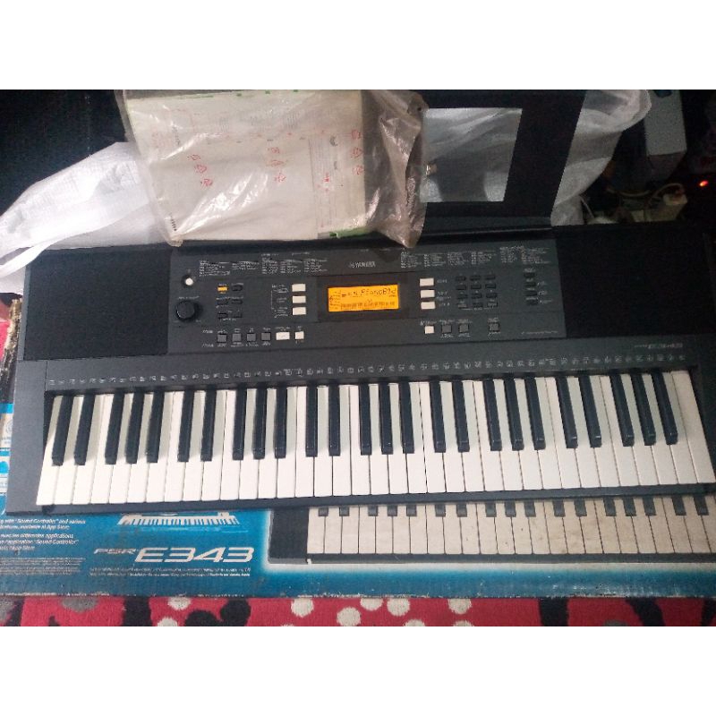 Jual keyboard yamaha psr E343 | Shopee Indonesia