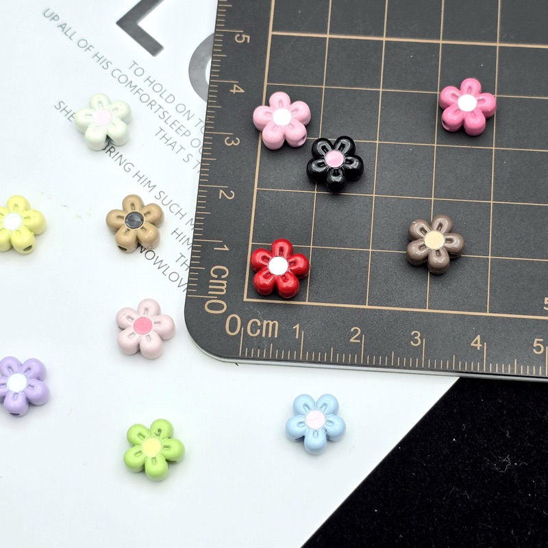 Jual (1Pcs) B131 Manik Besi Metal Alloy Bunga Daisy | Shopee Indonesia