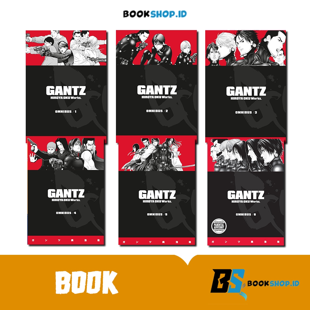 Jual (English) Komik Manga Gantz Omnibus Edition ( 3 Volume in 1 ) by ...