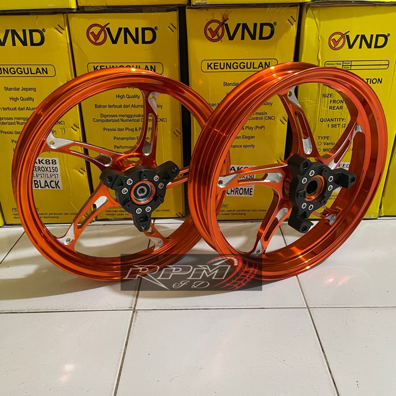 Jual Velg Racing Vnd New Speed Aerox Turbo Aerox Alpha Double Disc ...