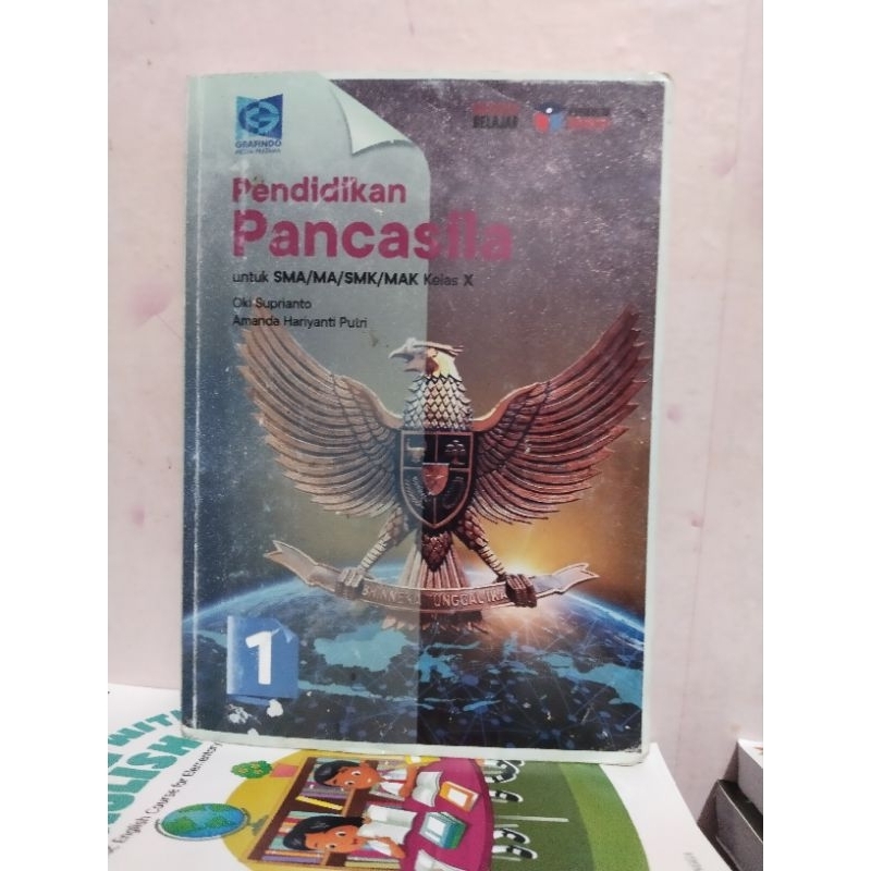 Jual buku ppkn/pendidikan pancasila kelas 7/VII/1 smp mts grafindo ...