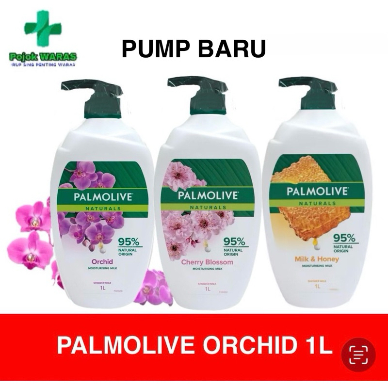 Jual Exp 2028 Palmolive Naturals Shower Gel Orchid 1 Liter Sabun Mandi ...