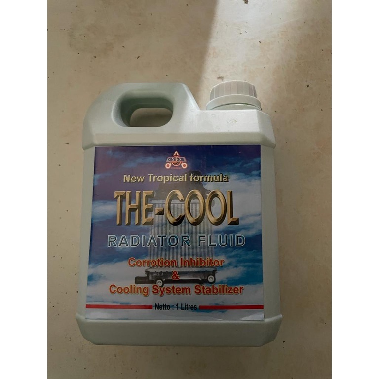 Jual AIR RADIATOR RADIATOR COOLANT MERK THE COOL TERBAIK TERMURAH 1 ...
