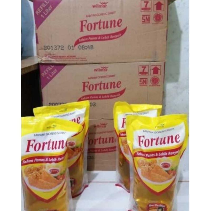 Jual FORTUNE MINYAK GORENG 1 LITER 1 DUS - 1 DUS MINYAK GORENG FORTUNE ...