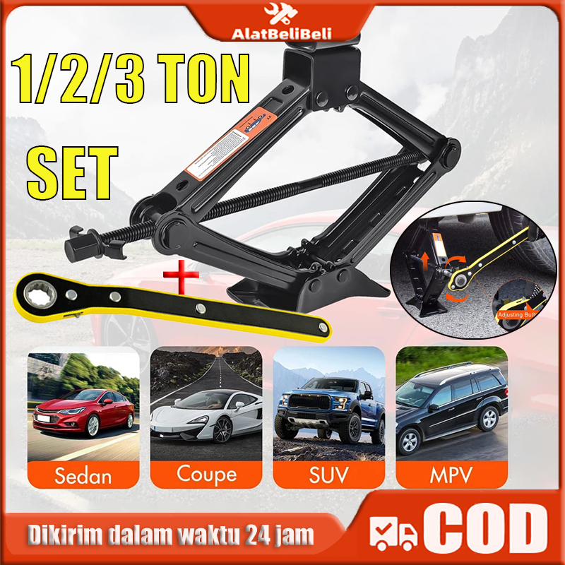 Jual Dongkrak Jembatan mobil 1/2/2.5/3ton/ untuk perbaikan ban mobil ...
