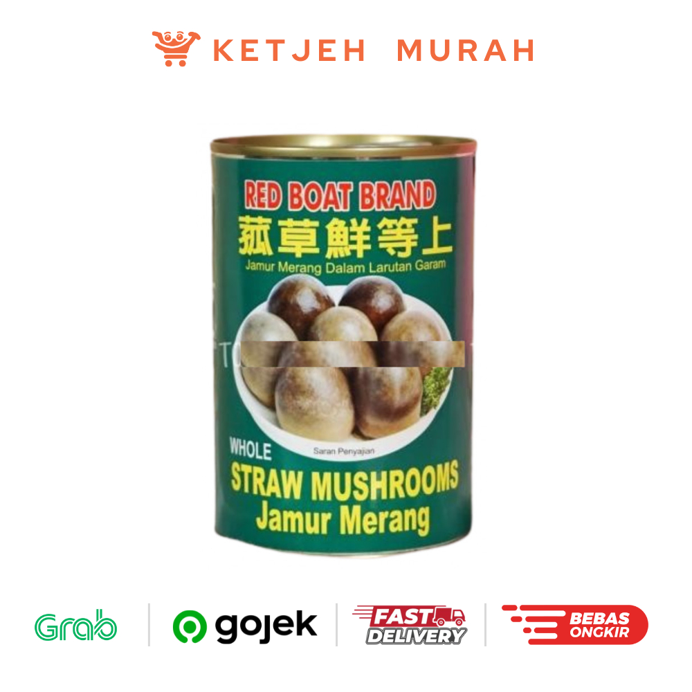 Jual Straw Mushrooms Jamur Merang dalam Larutan Garam 425 Gram | Shopee ...