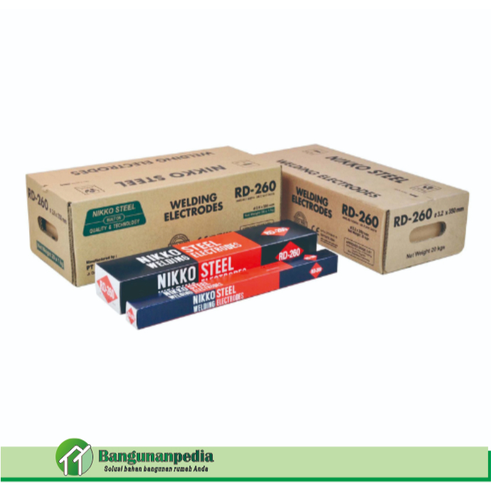 Jual Kawat Las Nikko RD 260 2.0mm, 2.6mm, 3.2mm | Shopee Indonesia